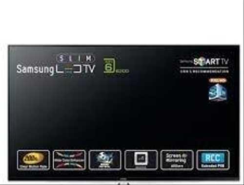 40" (102см) Led SAMSUNG UE40H6200 3D, Smart TV