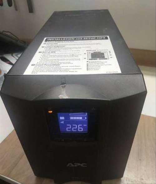 Ибп APC C1500 SMC1500i 1500VA