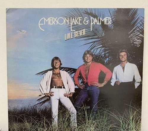 Emerson, Lake & Palmer "Love Beach" 1978 винил