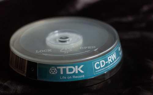 TDK болванки CD-RW