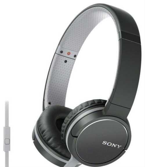 Гарнитура накладные Sony MDR-ZX660AP 1.2м черный п