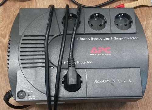 Ибп apc back ups es 525 обзор