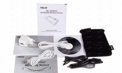 3G Wi-Fi роутер asus WL-330N3G