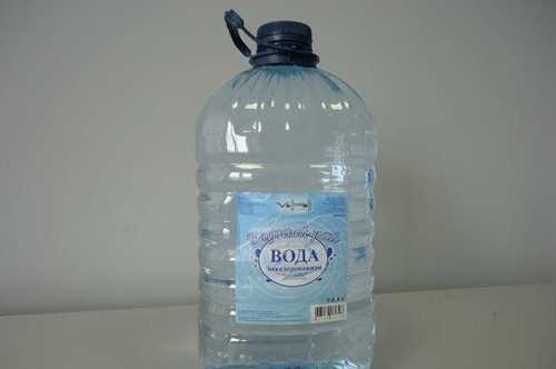 Бутылка из под питьевой воды, 5 литров