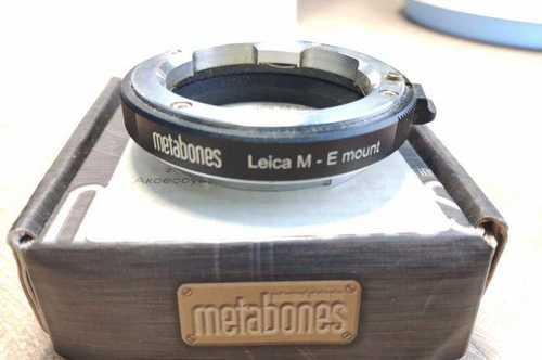 Metabones Leica M to Emount Sony adapter