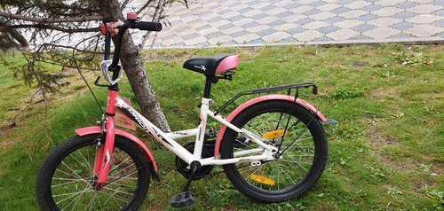 Велосипед детский Orion Lider 18" белый\красный