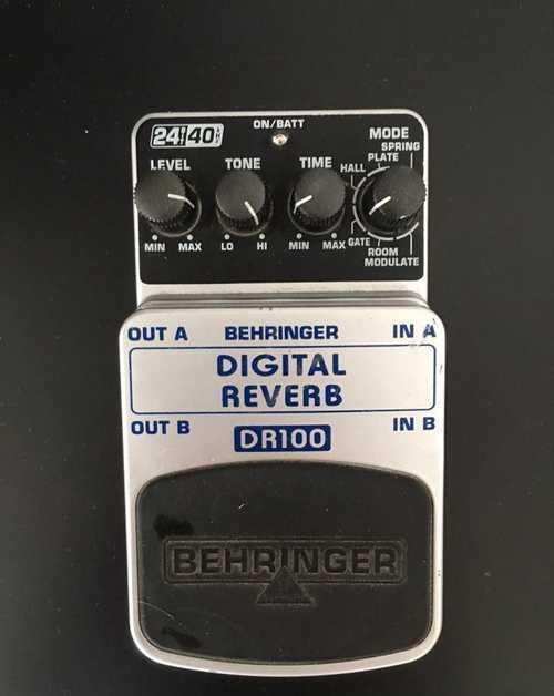 Педаль Behringer digital reverb купить Хобби Festima.Ru частные объявления