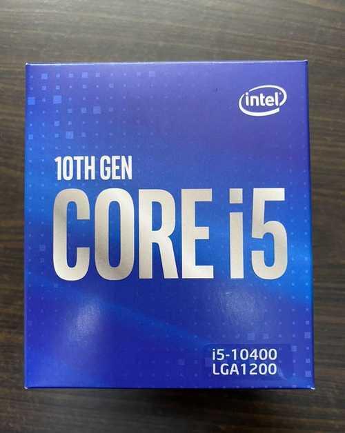 Intel core i5-10400 (2,9 Ghz) Box