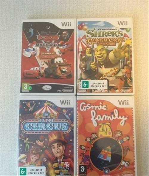 Игры Nintendo Wii (запечатанные)