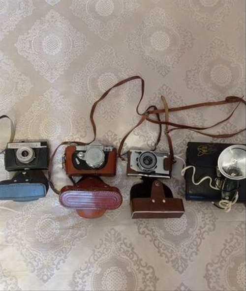 Советские фотоаппараты и радиоприемники