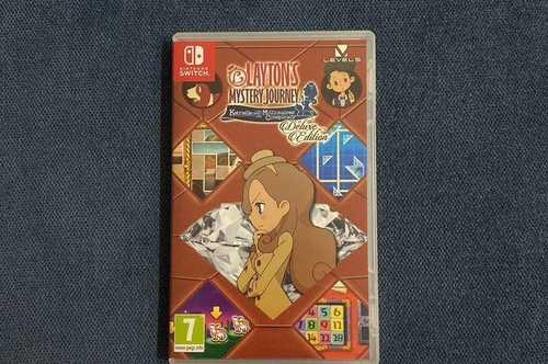 Professor Layton’s mystery journey Nintendo switch