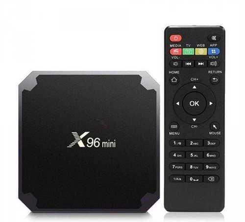 Cмарт тв приставка X96 mini TV BOX 2/16GB