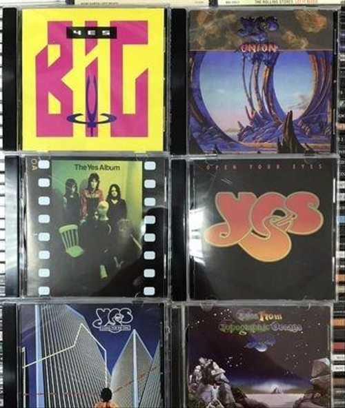 Музыкальные cd диски Yes