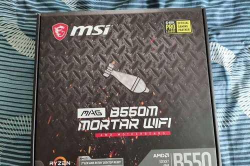 Материнская плата MSI MAG B550M mortar wifi