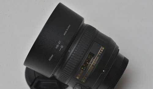 Nikon AF-S nikkor 50mm f/1.4G
