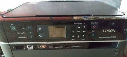 Мфу Epson Stylus Photo TX650