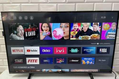Телевизор 109см Smart Tv 4K UltraHD Новый