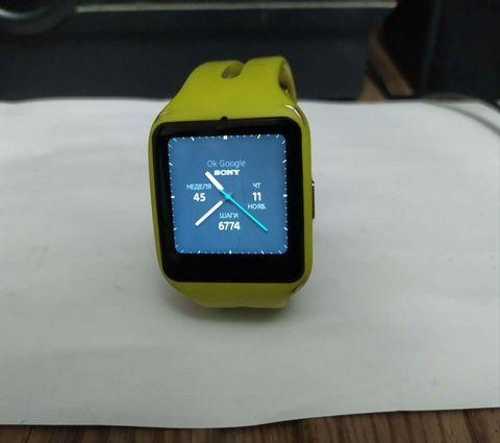 Часы sony smartwatch 3