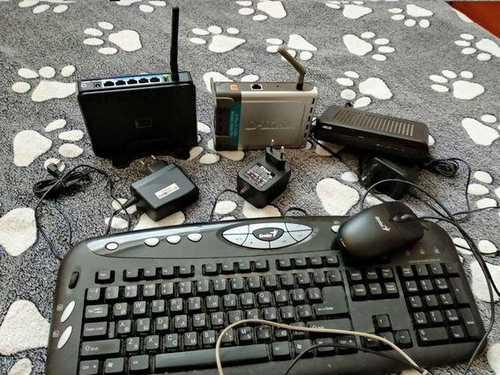 Wifi Роутеры D-link,Asus, клавиатура+мышь