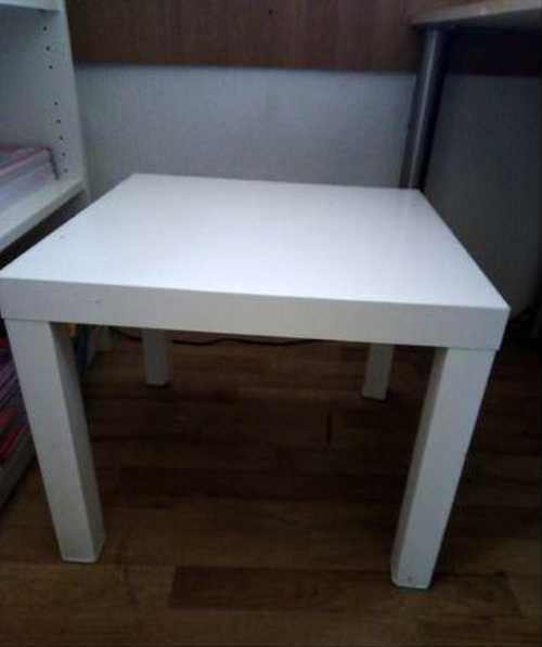 Придиванный столик икеа lack 55x55 см