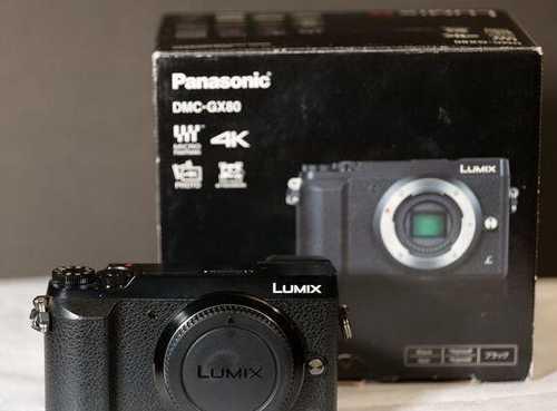 Беззеркальный фотоаппарат Panasonic Lumix GX-80