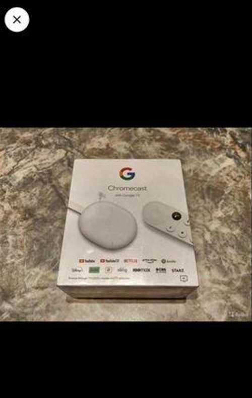 Google Chromecast c Google TV, новый