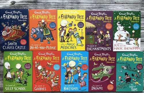 A Faraway Tree Adventure, Enid Blyton, книги на ан