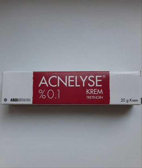 Acnelyse крем 0,1 tretinoin (третиноин)