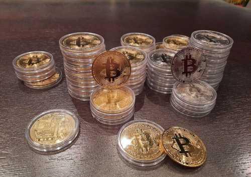 Продам Биткоин(сувенирная монета),золото и платина