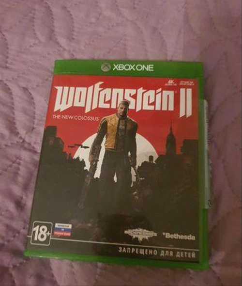 Wolfenstein 2 игра для xbox one seria x