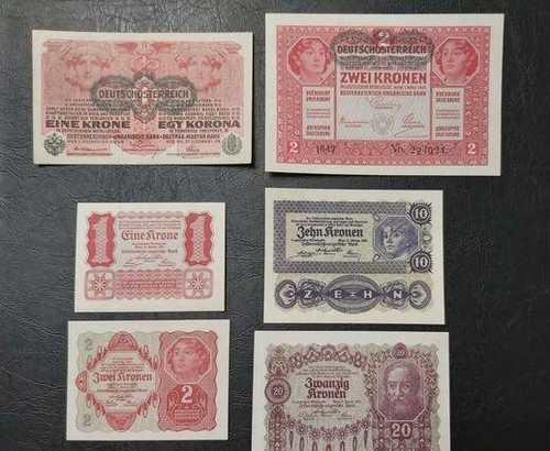 Банкноты Австрии и Астро-Венгрии