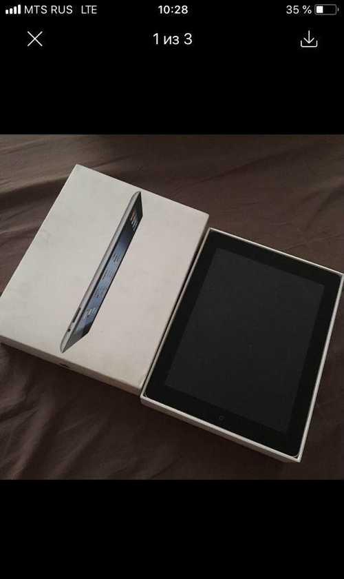 iPad 4 32gb wifi silver + платные игры