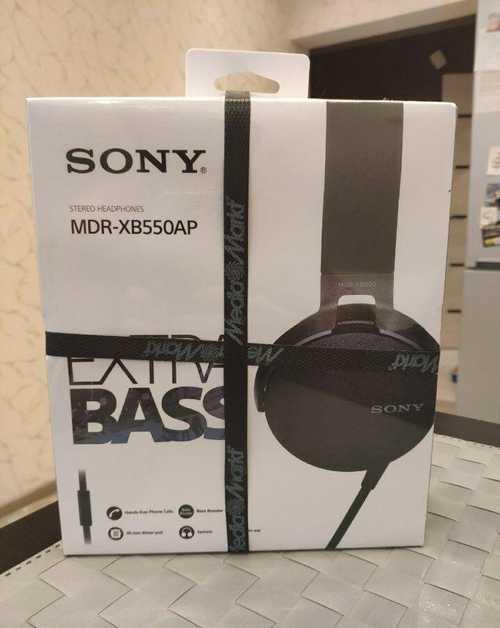 Наушники Sony MDR-XB550AP