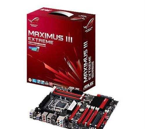 Asus maximus III extreme LGA 1156