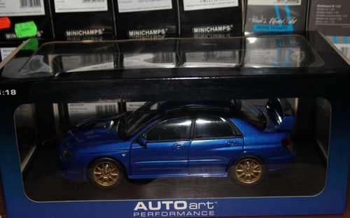 Subaru impreza WRX STi AutoArt 1/18