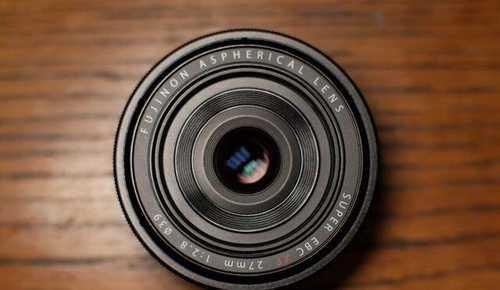 Объектив Fujifilm XF 27mm F2.8
