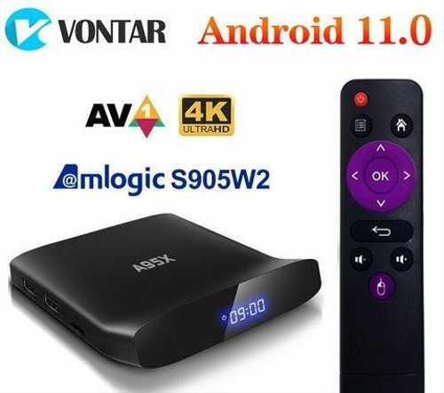 Smart tv приставка A95X W2 Android 11