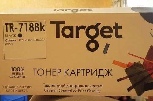 Картридж TR-718Bk на принтер Canon LBP7200/MF8330