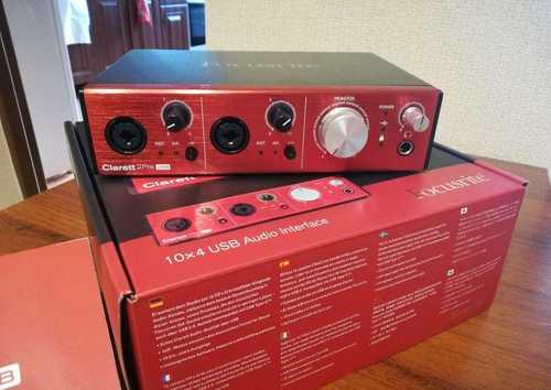 Звуковая карта Focusrite Clarett 2pre