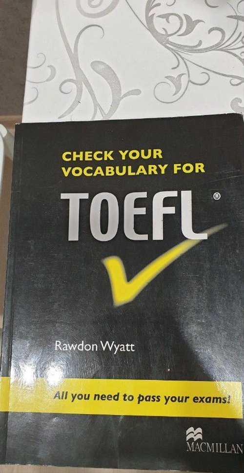 Toefl check your vocabulary