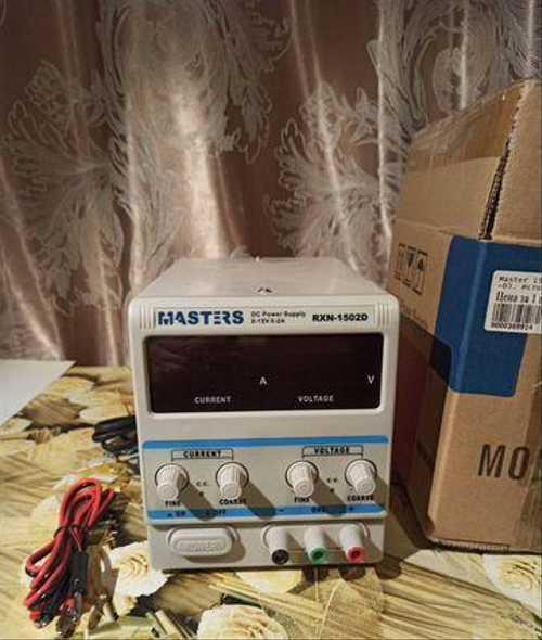 Лабораторный блок питания. Master 1502D