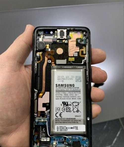 Samsung s9 g960 дисплей аккумулятор задняя крышка