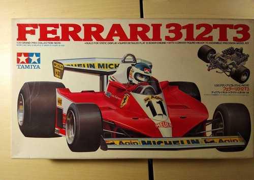 Модели Tamiya 1/20: ferrari 312t3, wolf vr1