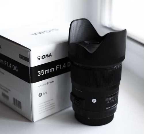 Объектив Sigma 35mm 1.4 art Nikon