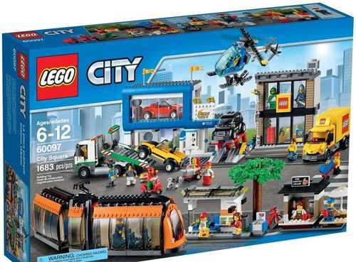 Lego City 60097 Городская площадь (новый)