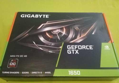 Видеокарта Gygabyte GTX 1650