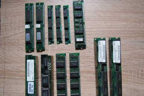 Ретро память simm 30pin, sdram 16mb IBM