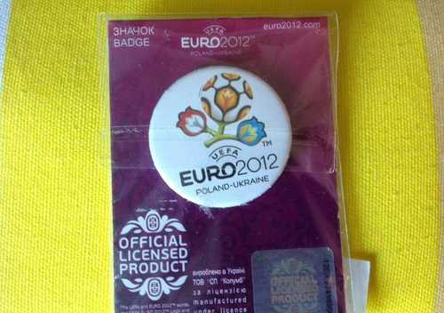 Значок Euro 2012 uefa