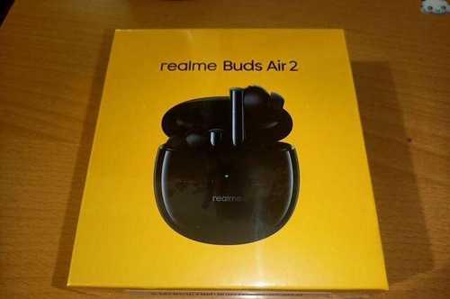 Новые Realme Buds Air 2 + чехол