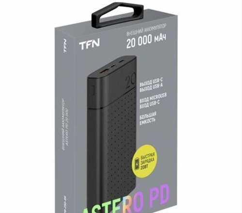 Внешний аккумулятор TFN Astero 20i 20000 mAh Black